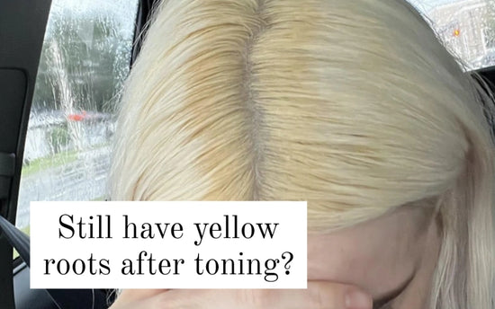 Yellow roots won't tone after bleaching? Here's why & how to fix them ...