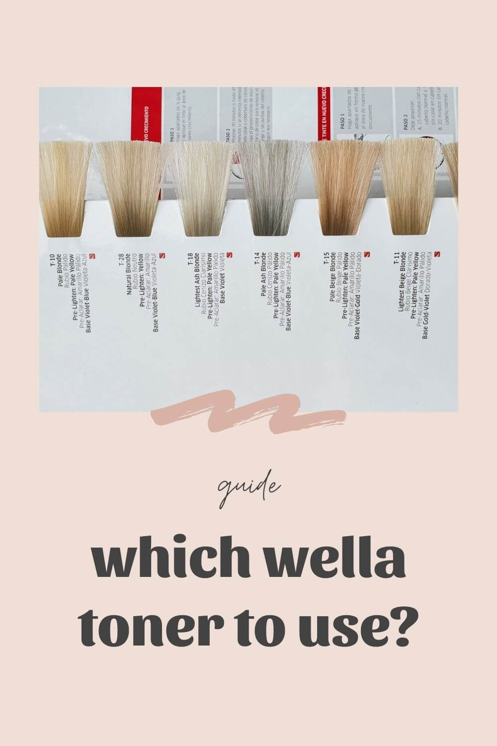 Which Wella Colour Charm Toner Should I Use Tint Department