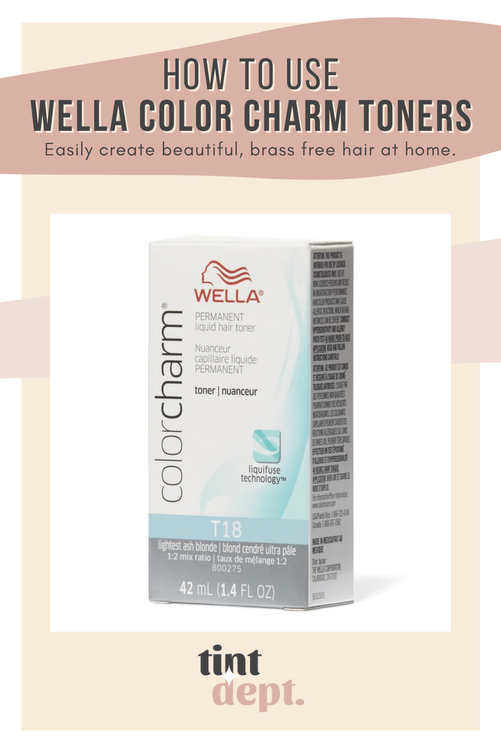 Quick Guide: How To Use Wella Color Charm Toners – Tint Department