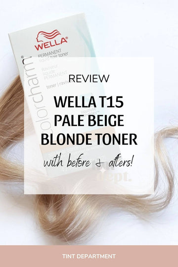 Wella T15 Toner Results and Before & After on Yellow and Orange Hair ...