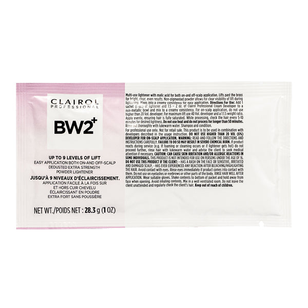 BW2+ Hair Bleach Powder Lightener – Tint Department