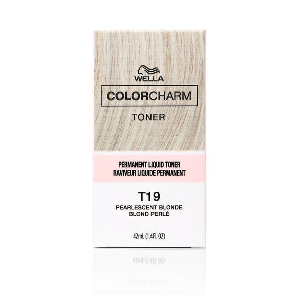 Wella Color Charm T19 Pearlescent Blonde Hair Toner – Tint Department