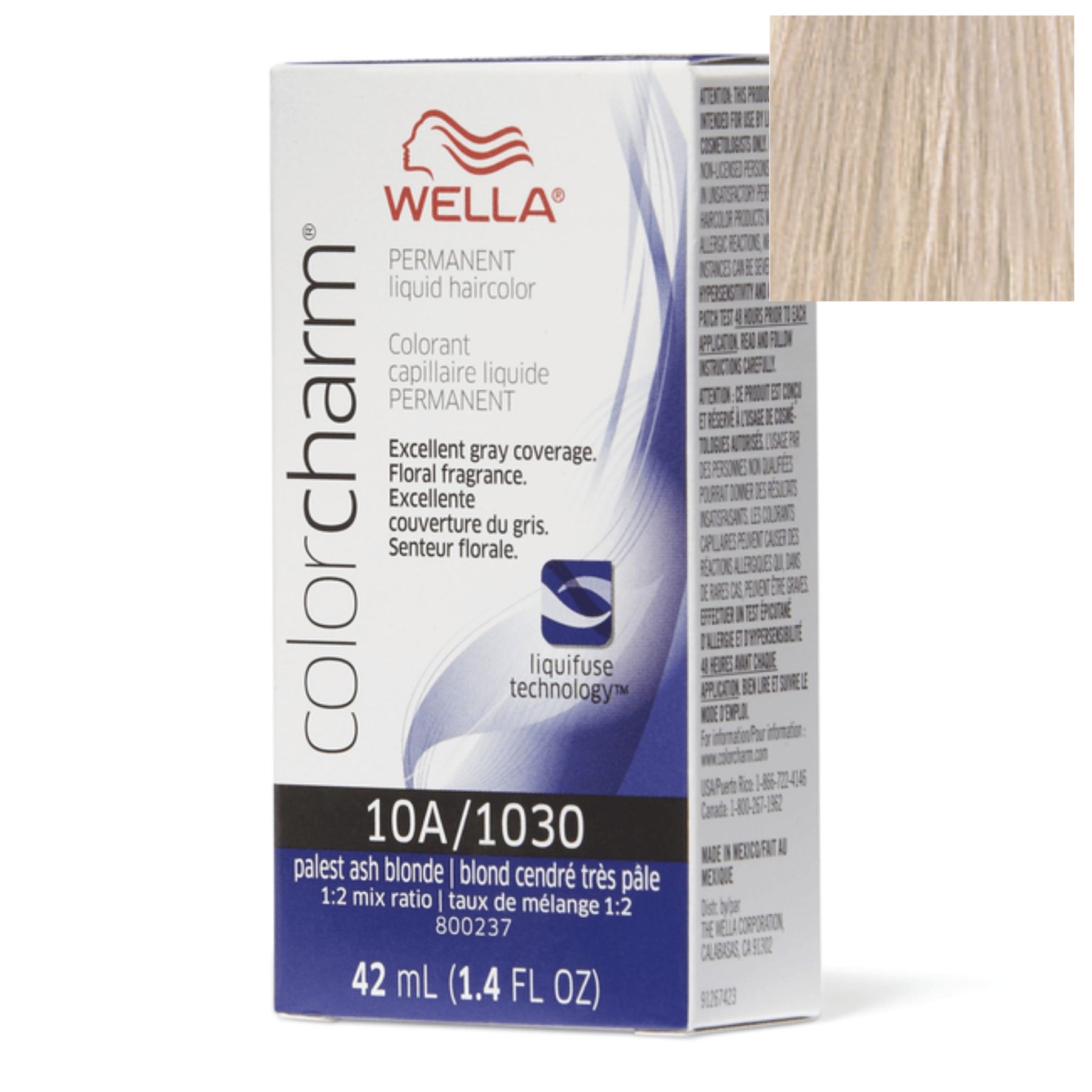 Wella Colour Charm Permanent - 10A Palest Ash Blonde – Tint Department