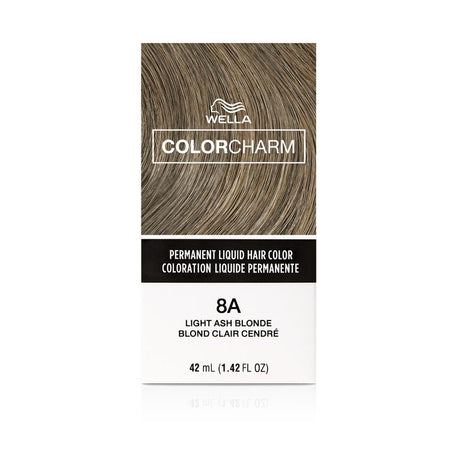 Wella Colour Charm Permanent - 8A Light Ash Blonde – Tint Department