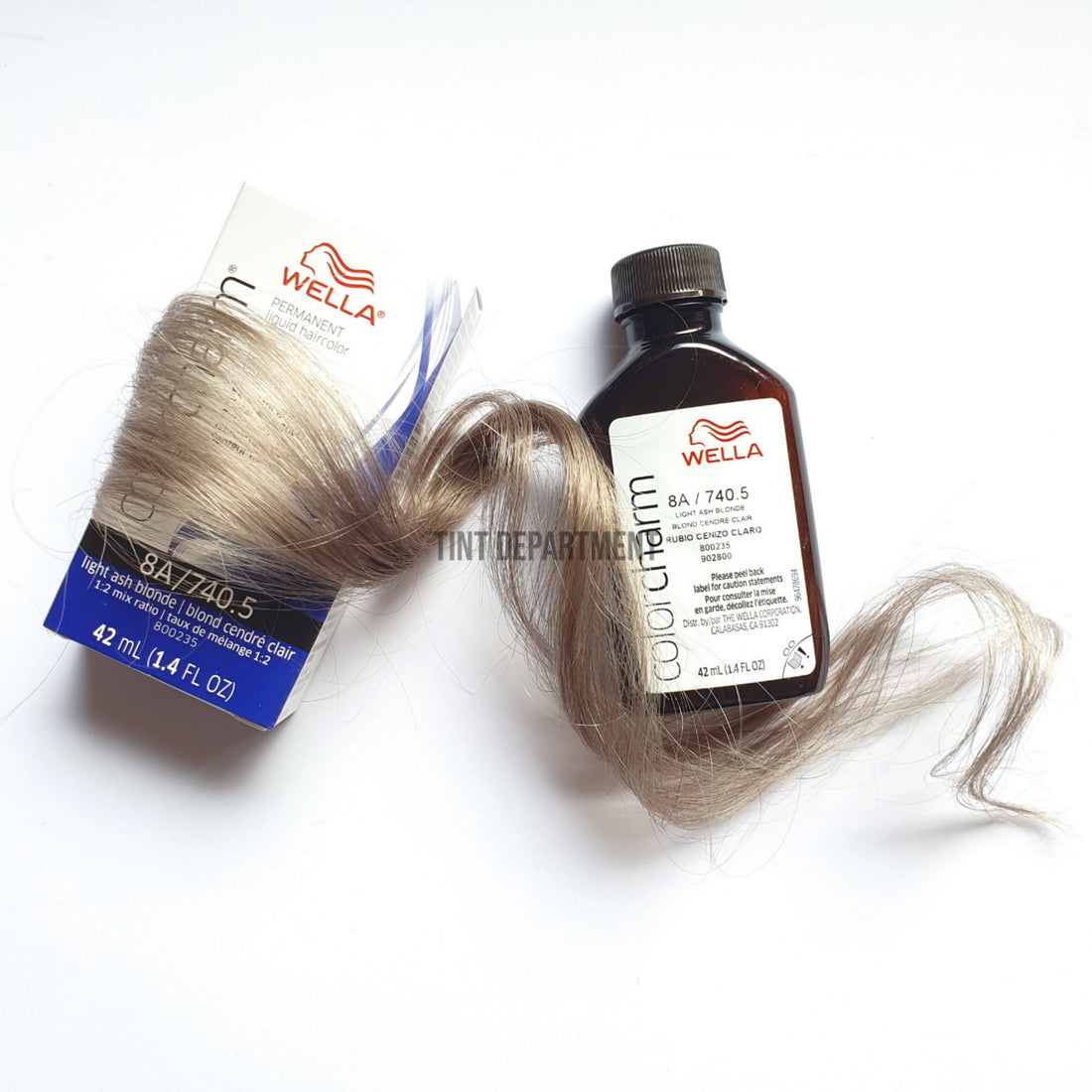 Wella Colour Charm Permanent - 8A Light Ash Blonde – Tint Department