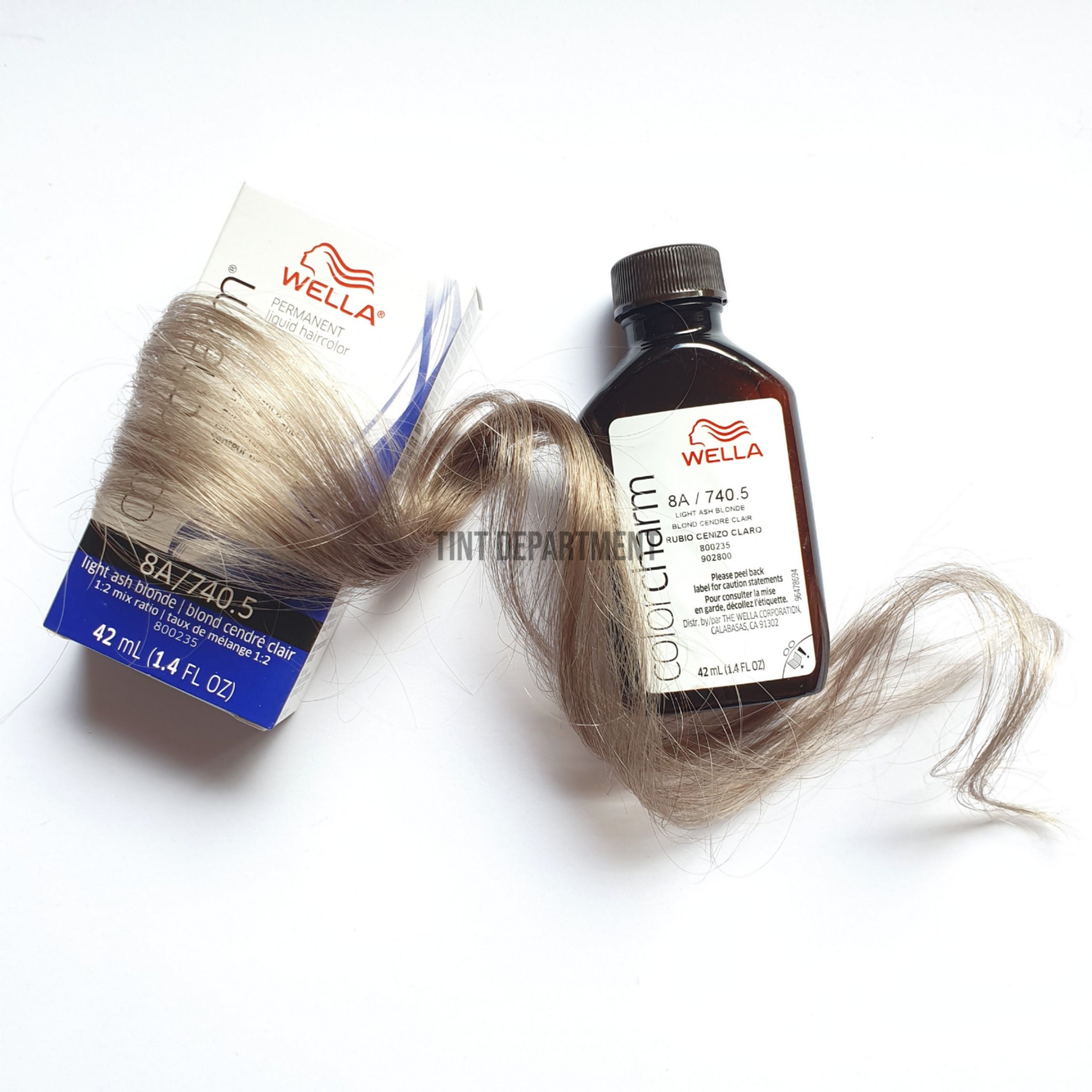 Wella Colour Charm Permanent - 8A Light Ash Blonde – Tint Department