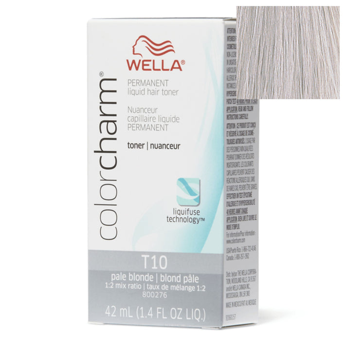 Wella Colour Charm Toner - T10 Pale Blonde – Tint Department